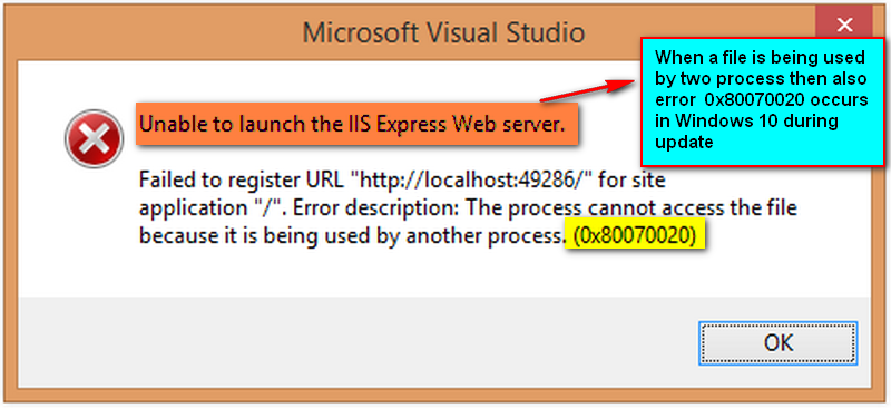 How to Fix Error Code 0x80070020 in Windows 10 – 7 Different Methods