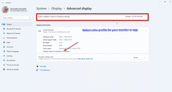 Make Color Management Work Again in Windows 11