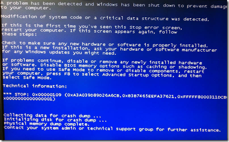 Fix Blue Screen Error Window 7 - VSDATANT.SYS and 5 Methods