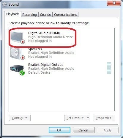30 Solutions to No Sound Through HDMI Windows 10 Problem