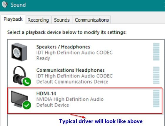 30 Solutions to No Sound Through HDMI Windows 10 Problem