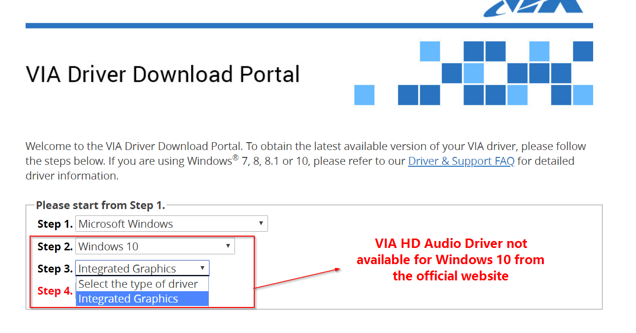 VIA HD Audio Driver - Download for Windows 11/10/8.1/7