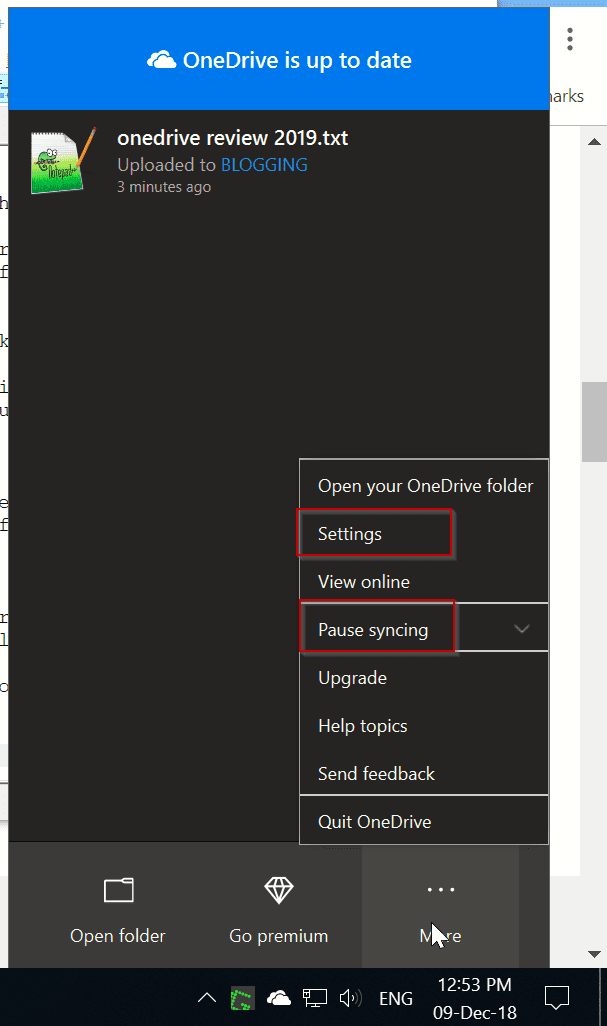 Microsoft OneDrive Review 2019 - What are the different Options available