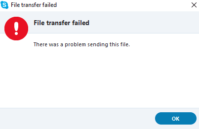 Fix : Skype for Business - File Transfer Not Working in Windows 10 or 7
