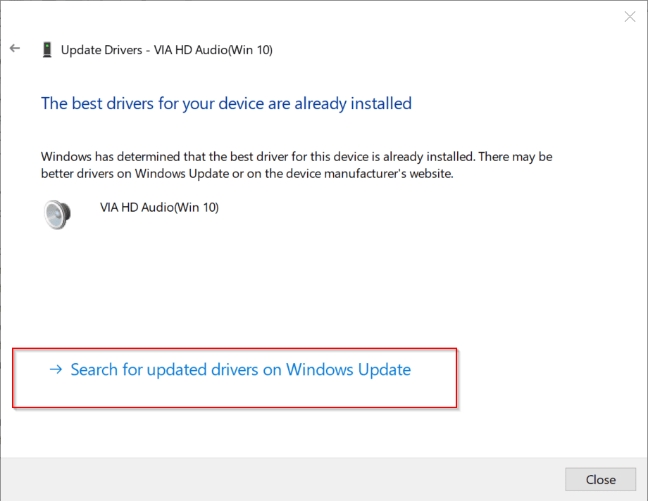 NVIDIA High Definition Audio Driver Update for Windows 10 or 8.1 or 7