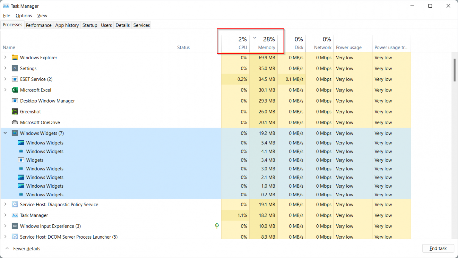 How to Reduce Windows 11 Feeds High RAM usage
