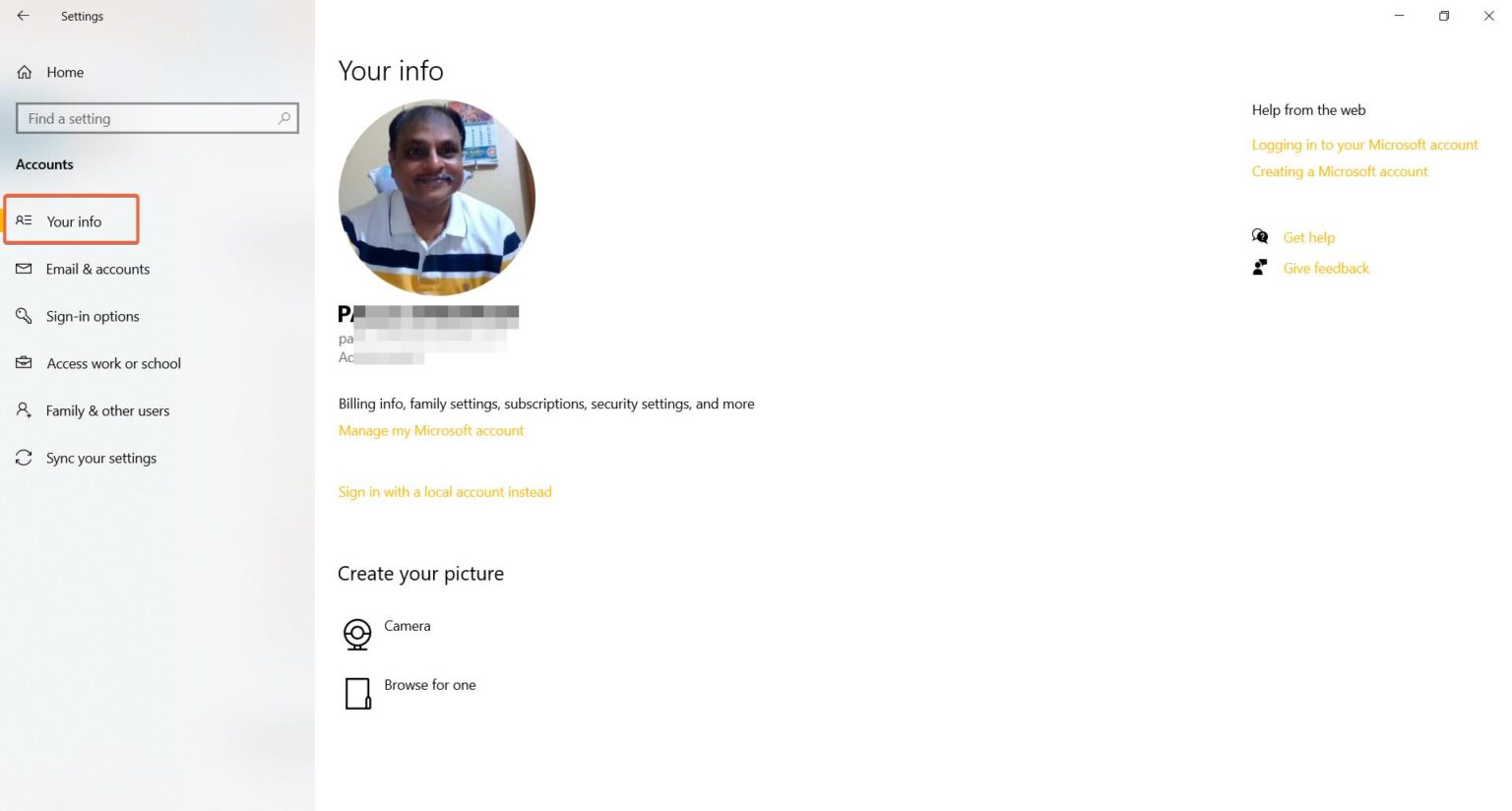 How to create a new profile on Windows 10?