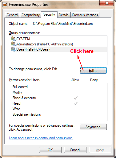 Block an Application/Software/Program in Windows 7 using Security ...