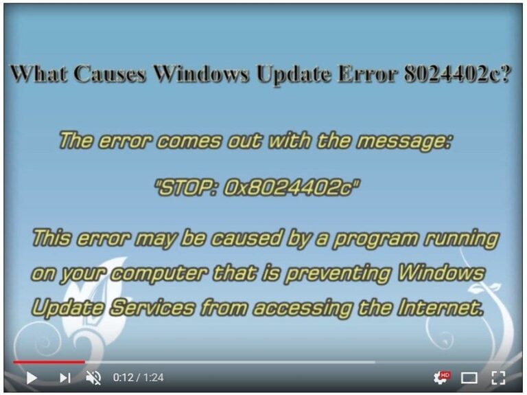 [Solved] How to Fix Error Code 8024402c in Windows 10 or 8.1 or 7 or Server 2012 or 2008?
