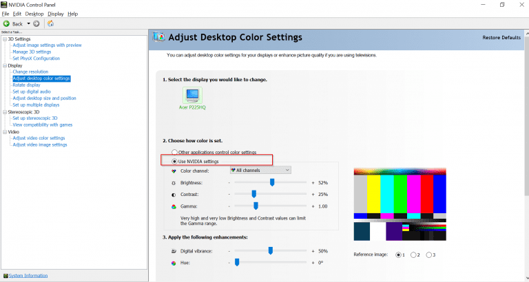 How to Fix NVidia Color Settings Resetting in Windows 10 or 8.1 or 7?
