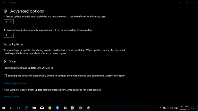 Know the Details of Windows Update and Settings in Windows 10