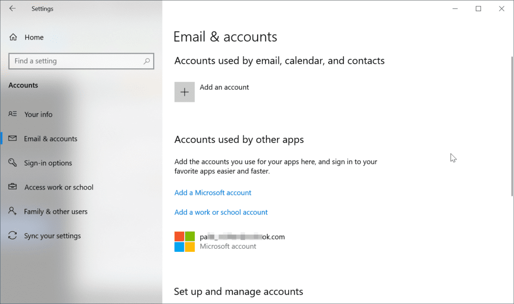 [Review] - What are the Microsoft Account Settings in Windows 10