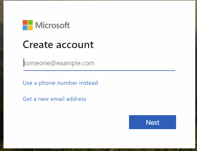 Microsoft Account Settings - Things that can be managed in 2020