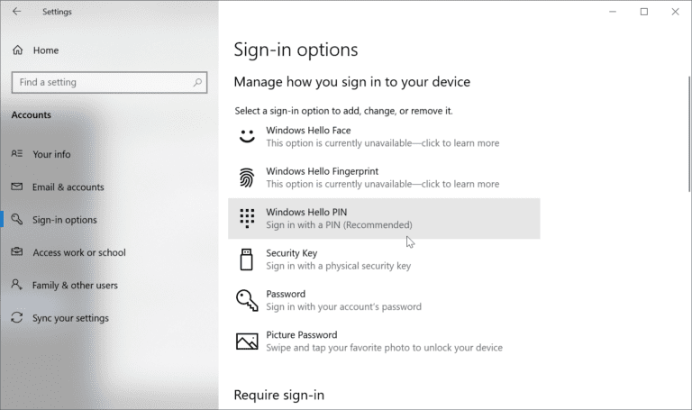 [Review] - What are the Microsoft Account Settings in Windows 10