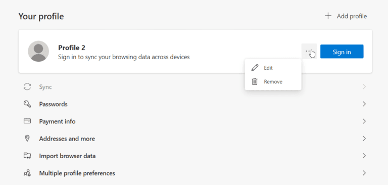 How To Delete Edge Profile in Windows 10