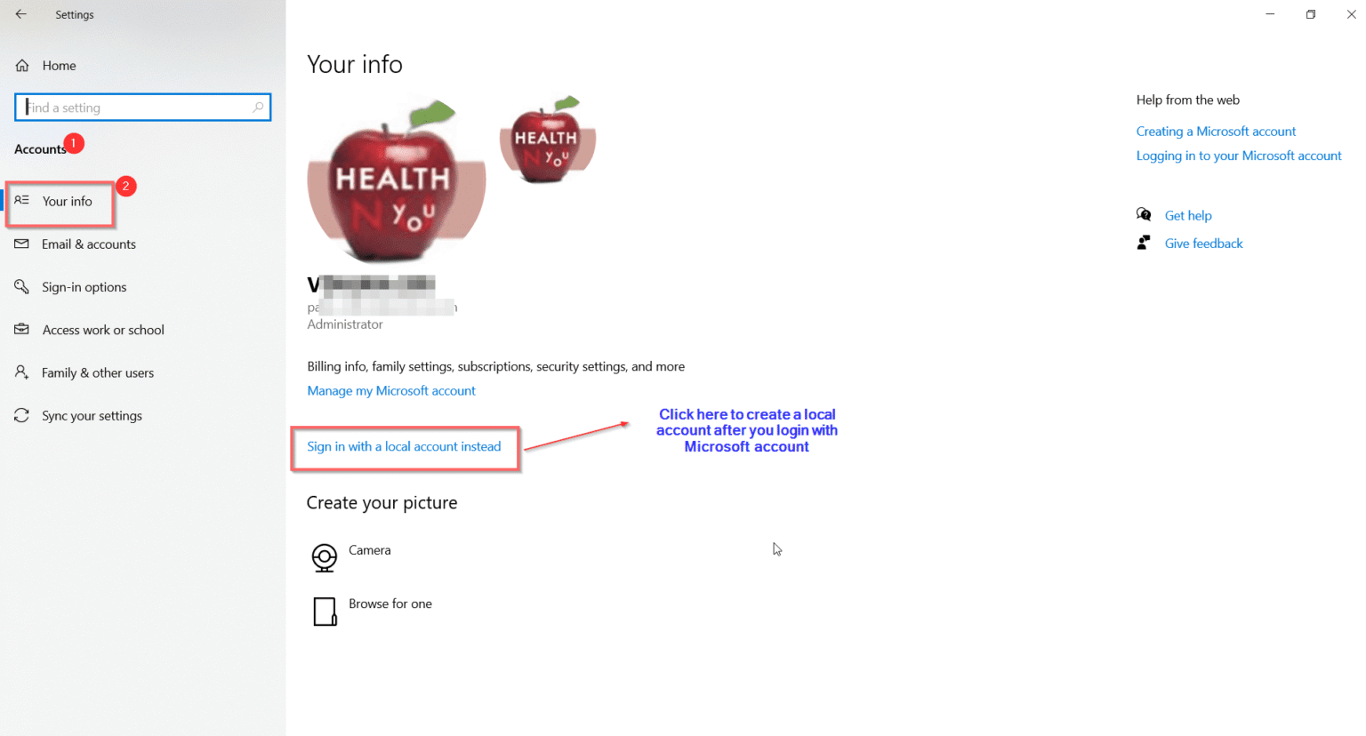 How to Fix Account Picture Errors in Windows 10