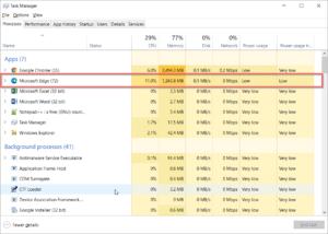 How to Improve Microsoft Edge usage of RAM and CPU by 26% and 29%