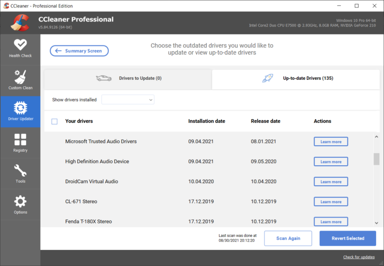 CCleaner - The Best Driver Update Utility for Windows 10