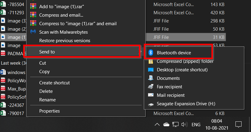 How To Send Files Via Bluetooth Between Windows 10 And Android how-to-send-files-via-bluetooth-between-windows-10-and-android
