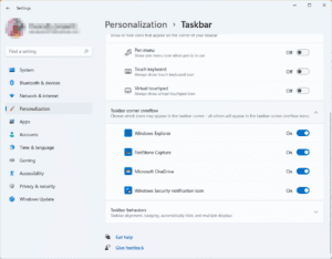 How to Customize Notification Area Icons Windows 10 or 11?