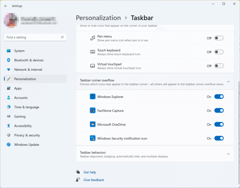 How to Customize Notification Area Icons Windows 10 or 11?