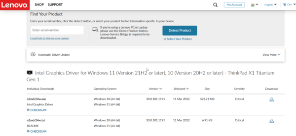 Download Graphic Drivers Windows 11 - Install and Update