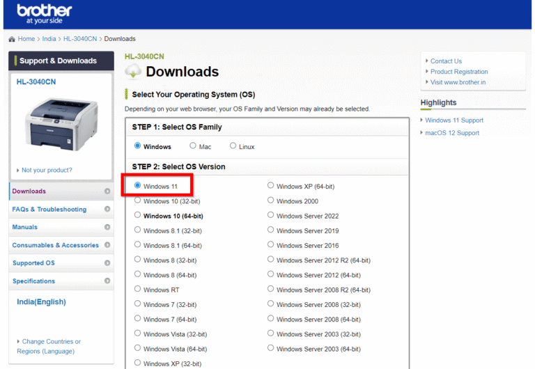 Download Windows 11 Printer Drivers for Top 5 Brands