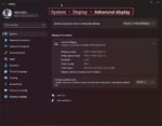 Proxy to Advanced Scaling Settings Windows 11 - Display Scale DPI