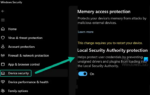 How to Fix the "Local Security Authority Protection is Off"