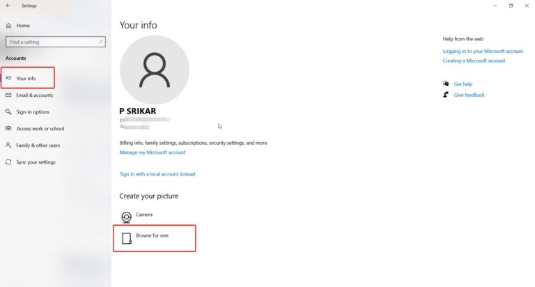 Setting Your Best Profile Picture for Windows 10