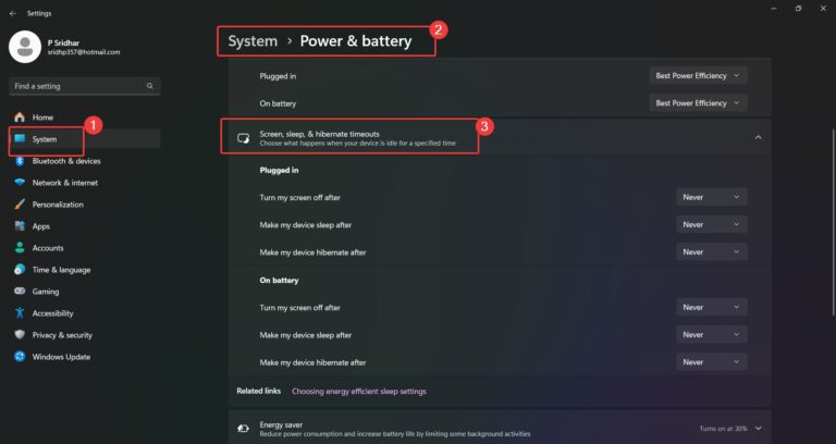 How to Adjust Power and Sleep Settings in Windows 11 - Easy Steps